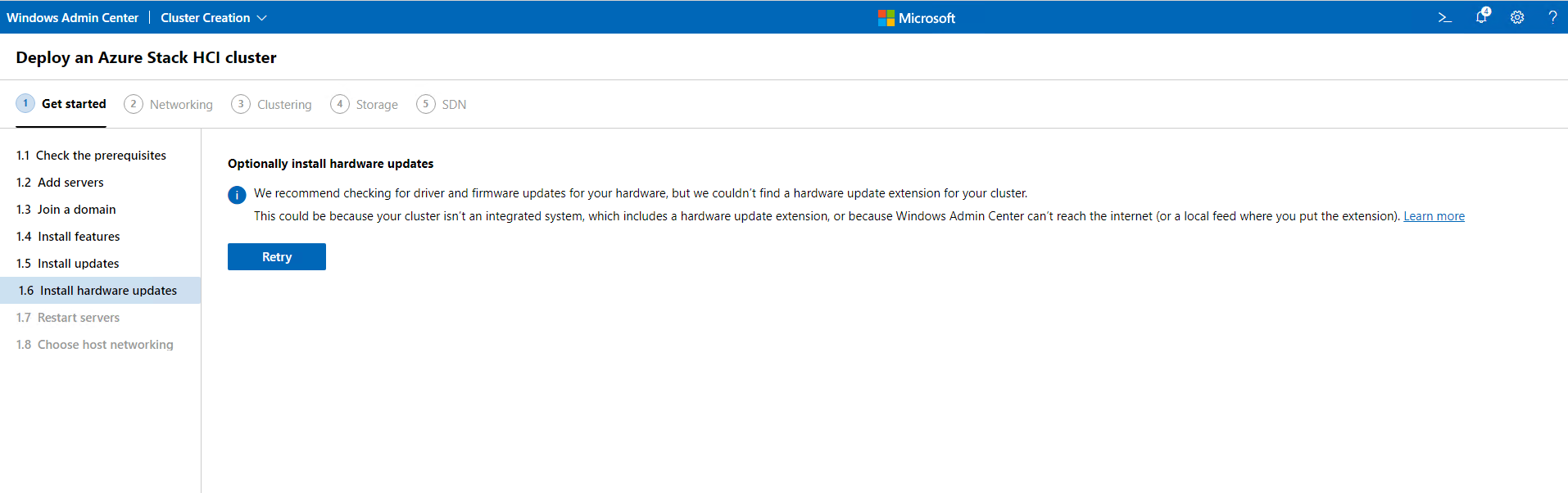 Azure Stack Hci Part Vi Using The Windows Admin Center To Deploy A